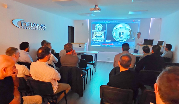 Drams Technology presentó a sus canales la inteligencia artificial generativa de Avigilon que ...